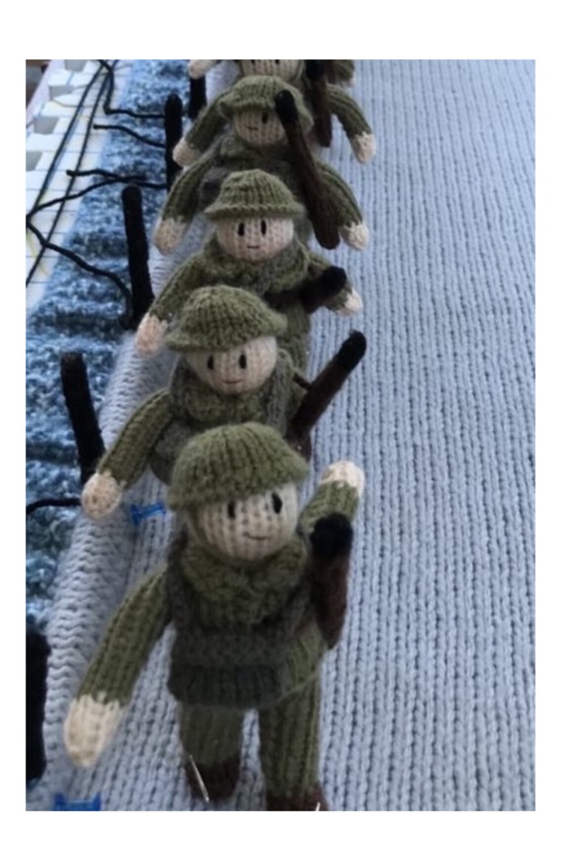 PDF PATTERN Knitted 5 Soldier - Etsy UK