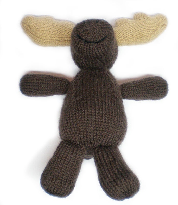 PDF Pattern - Marigold the Moose - Knitting - Etsy
