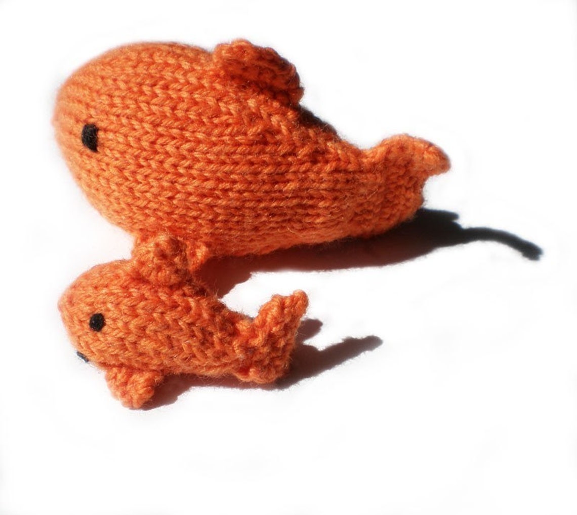 PDF Pattern - Goldfish - Knitting and Crochet - Etsy