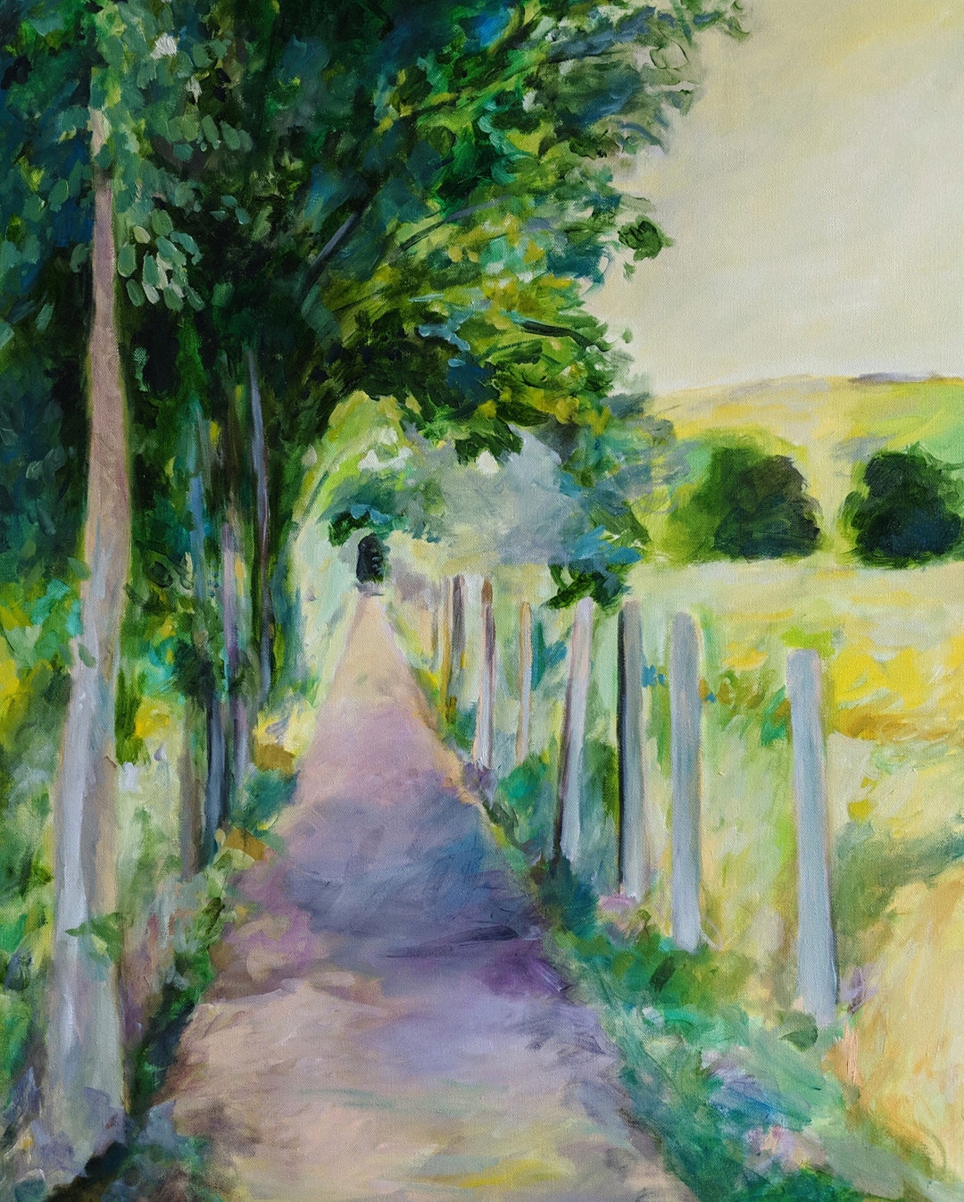 Path Painting Digital Download of Original Oil Painting - - Etsy