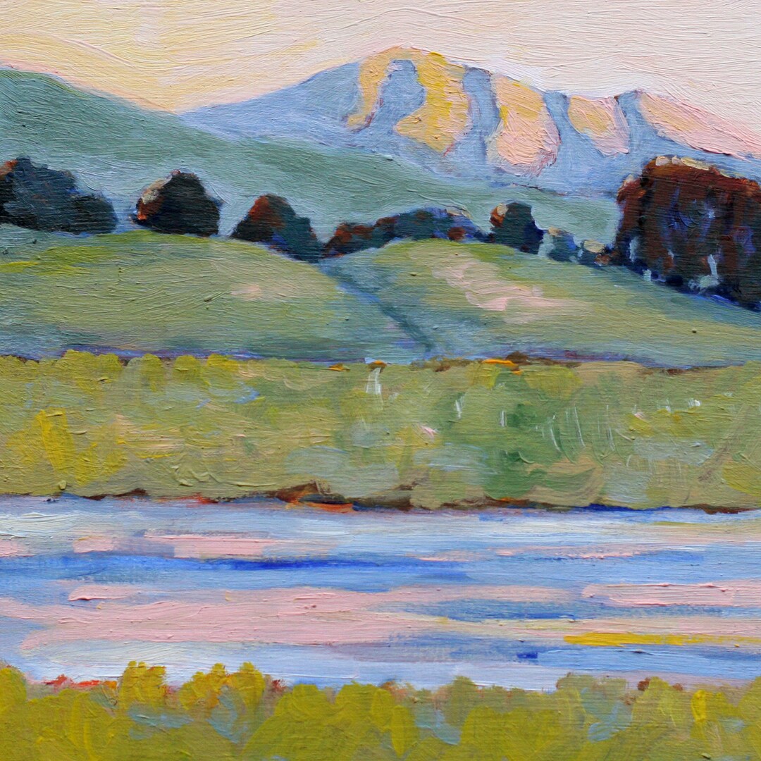Point Reyes California Landscape Painting Digital Download of Original ...