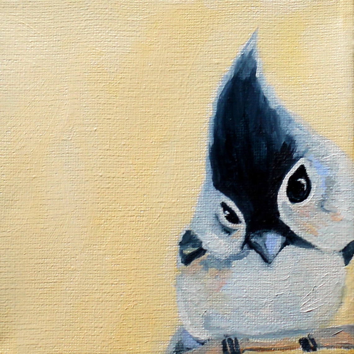 Titmouse Bird / Art Print of Oil Painting / Archival Art Print - Etsy