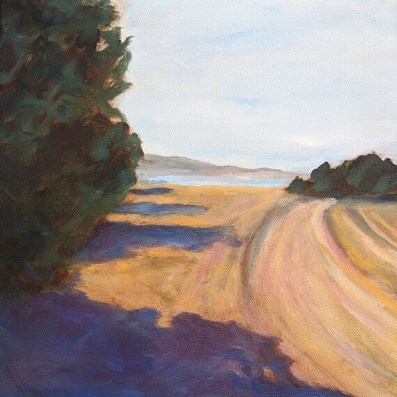 California Landscape Art Print From Original Oil Painting | Etsy