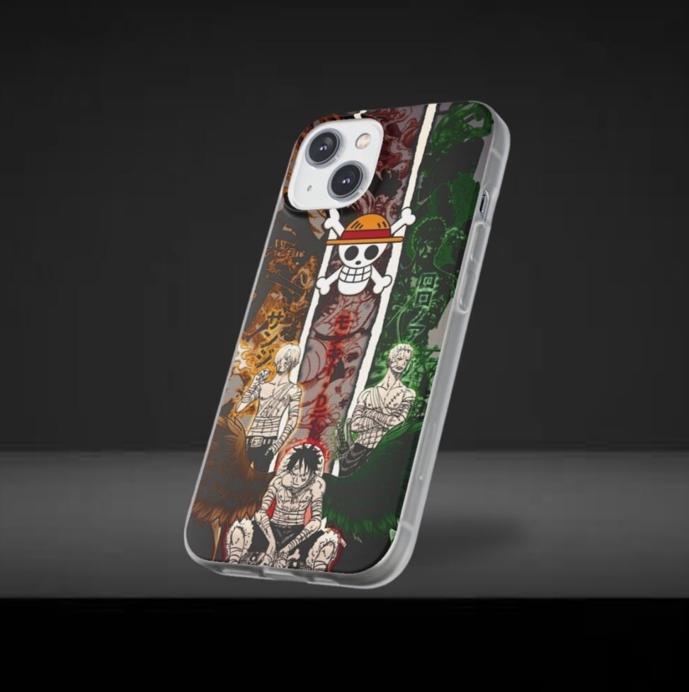 One Piece Logo Anime Manga Roronoa Zoro Monkey D Luffy Phone Case for ...