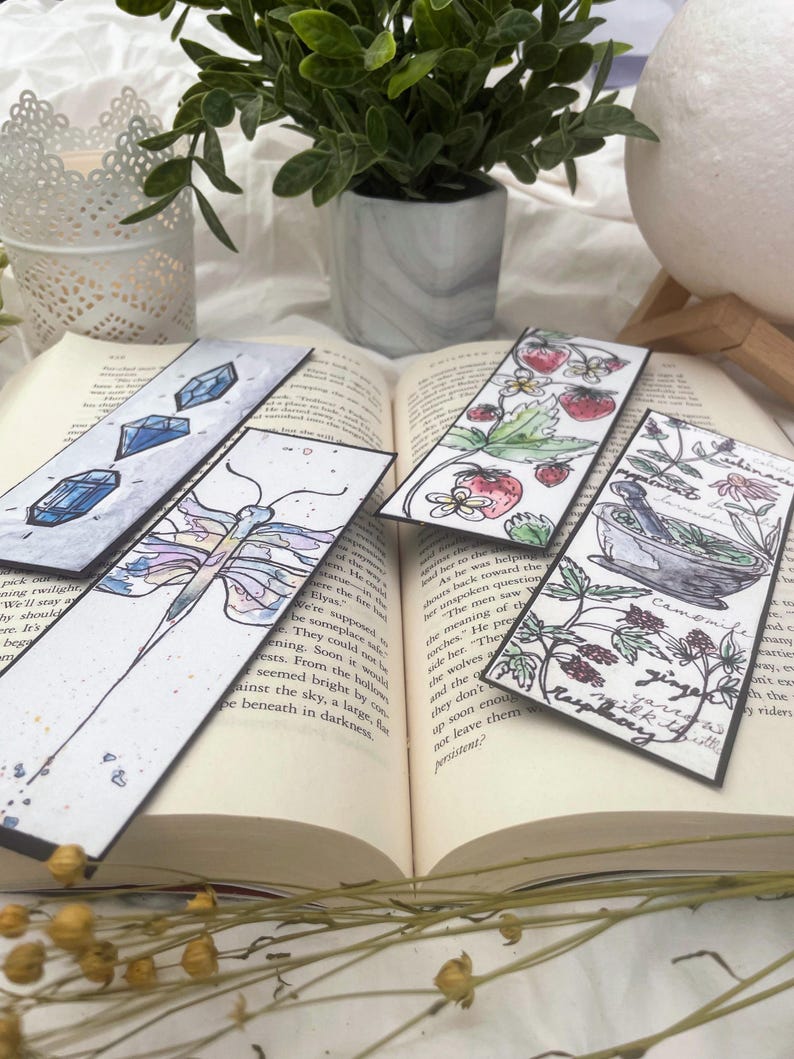 Digital File Printable Bookmarks | Outlander Inspired Bookmark Set - Etsy