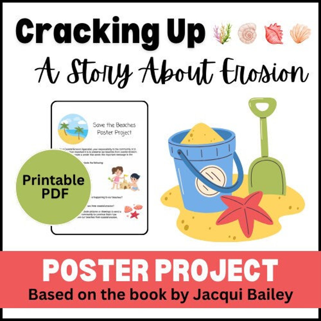 Cracking up A Story About Erosion: Book Companion - Etsy