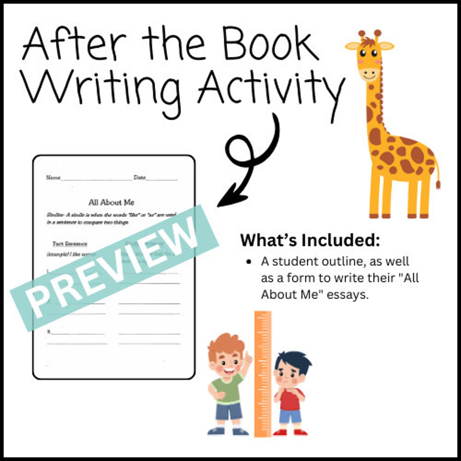 Quick as a Cricket by Audrey Wood: Book Companion - Etsy