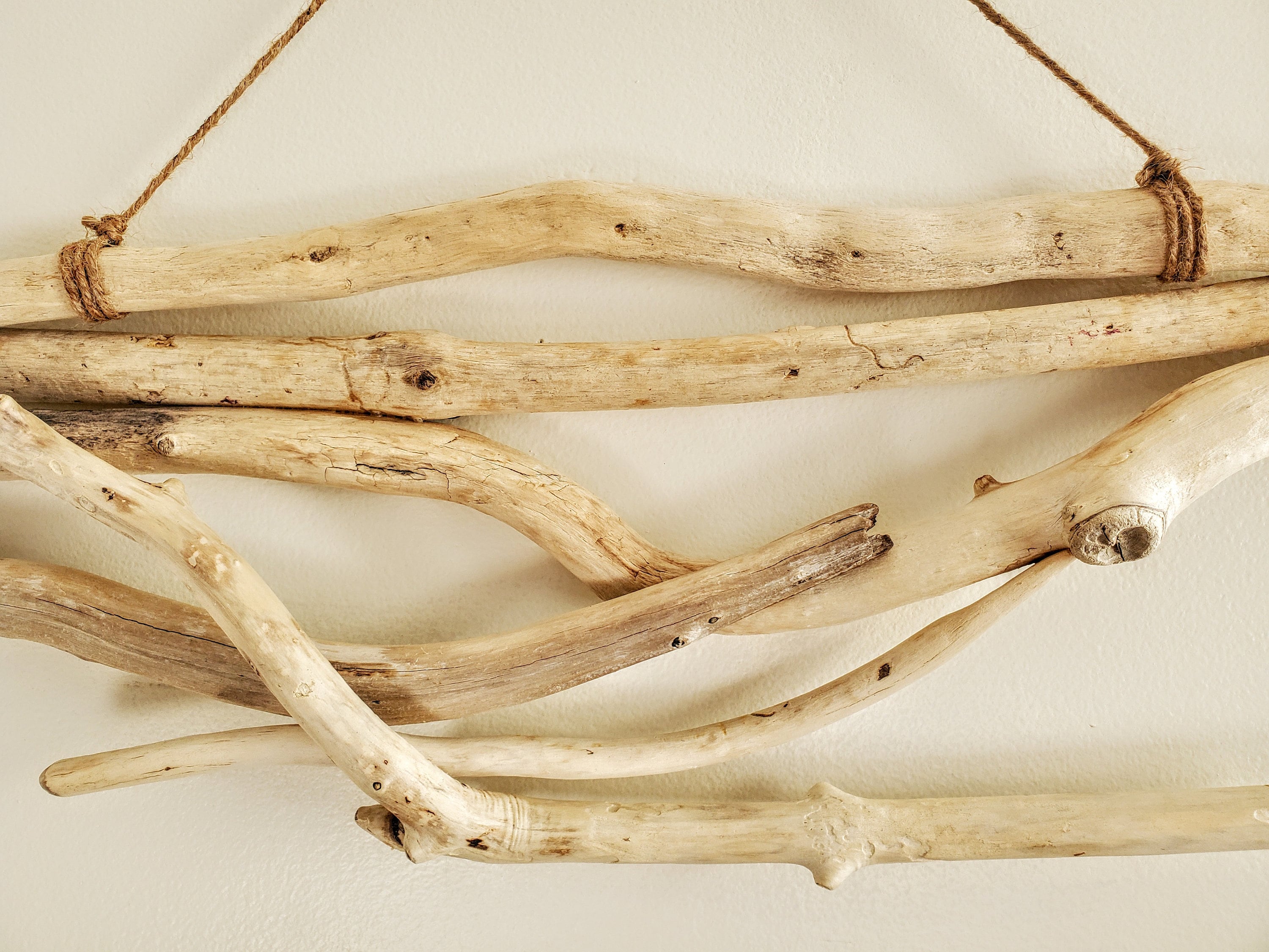 Driftwood Art Decor, Wall Art, Natural Drift Wood, Coastal Accent - Etsy