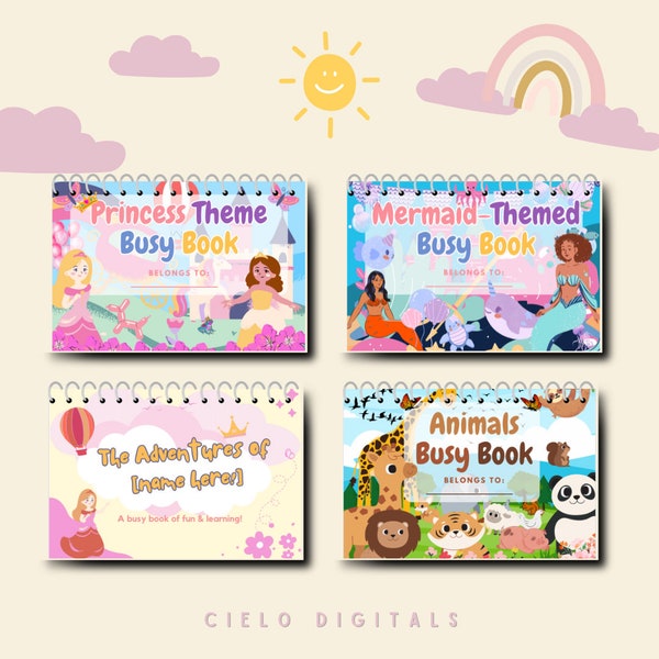 Busy Books - Etsy