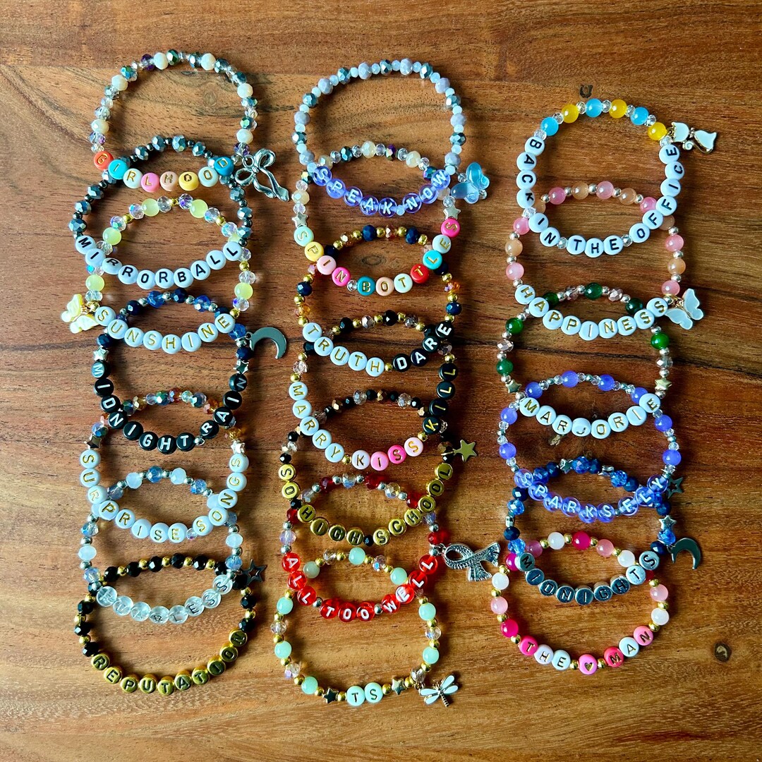 All Eras Taylor Swift Eras Tour Friendship Bracelets - Etsy