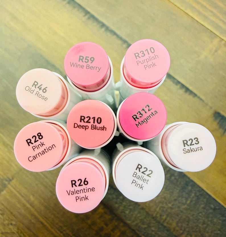 30 Ohuhu Alcohol Brush Markers - 30 Piece Honolulu B Mystery Pack - Etsy