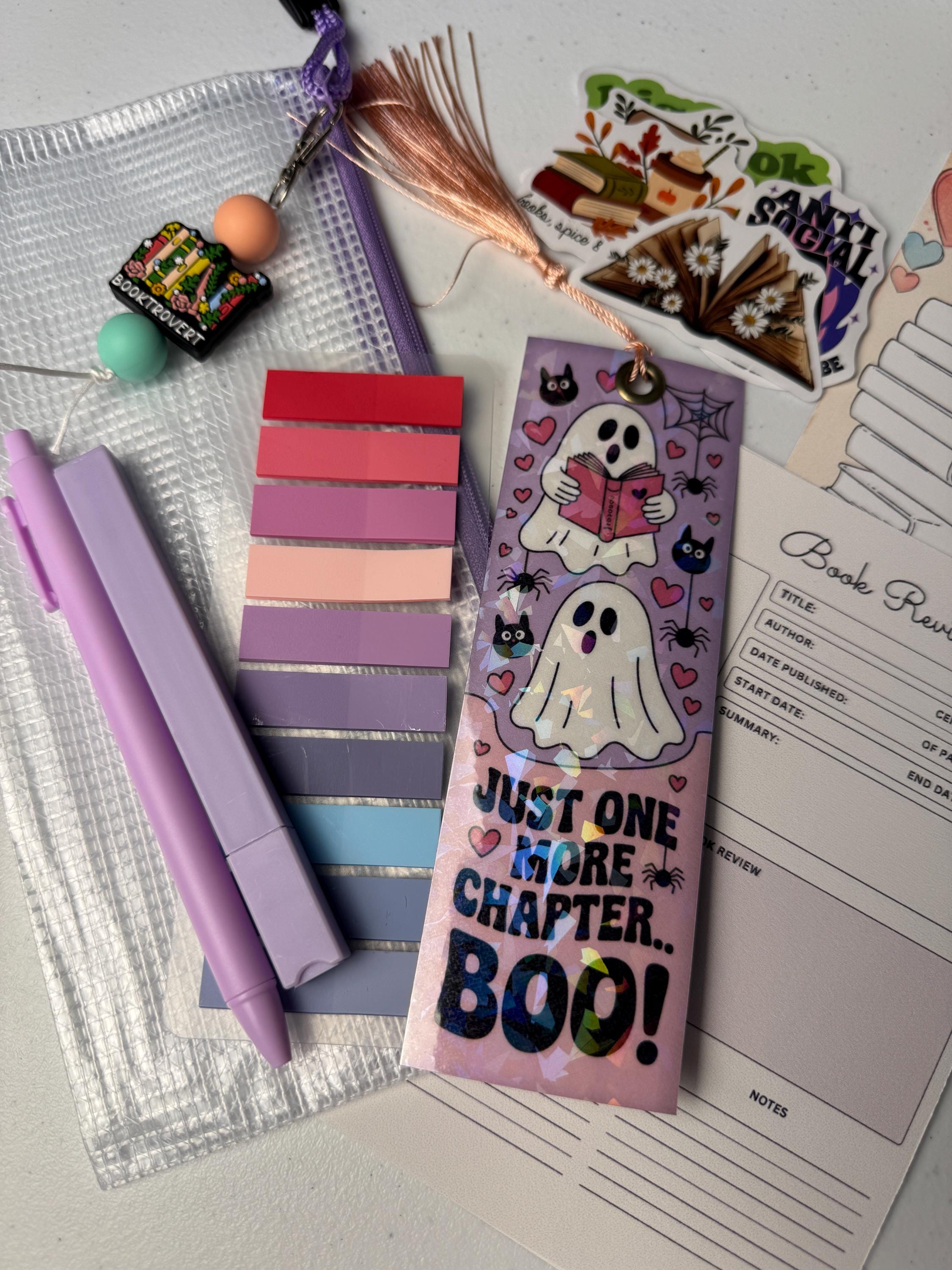 Bible Journaling Kit: Scripture Reflection Notebook, Page Tabs, Pen and ...