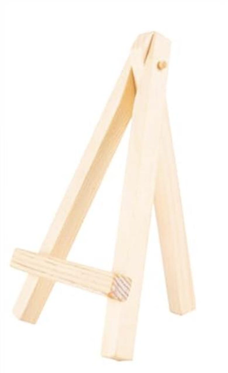 Wood Mini Easel 5 Inches - Etsy