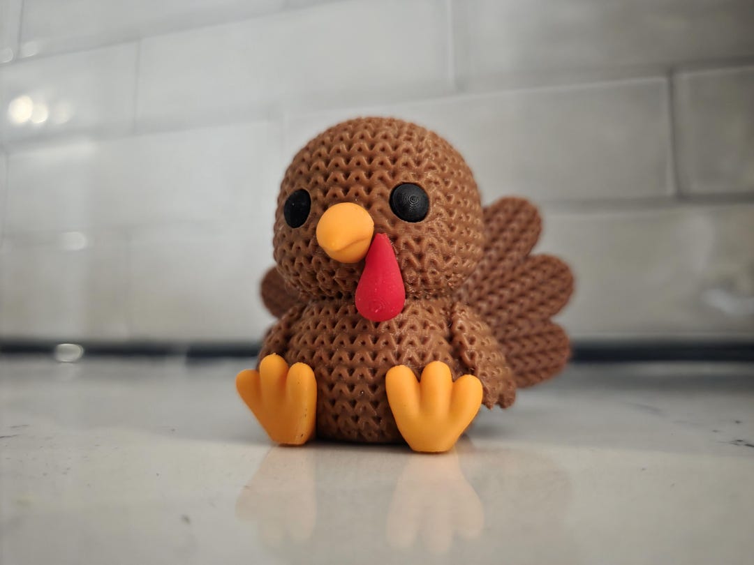 3D Printed Turkey Figurine – Thanksgiving Decor / Gift - Etsy