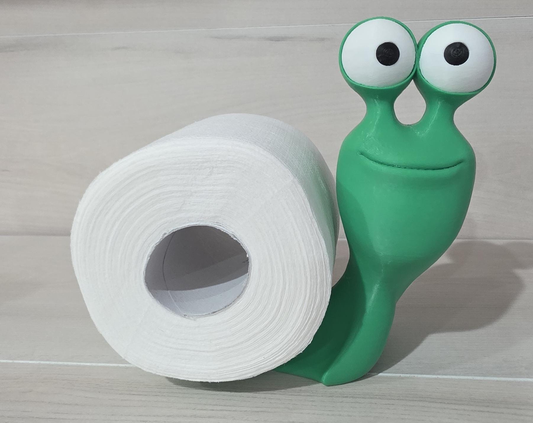 3D Printed Snail Toilet Paper Holder: Whimsical Bathroom Decor - Etsy