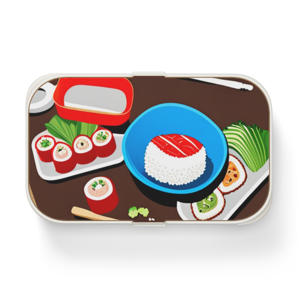 Eco-friendly Bento Lunch Box Less Plastic Waste - Etsy