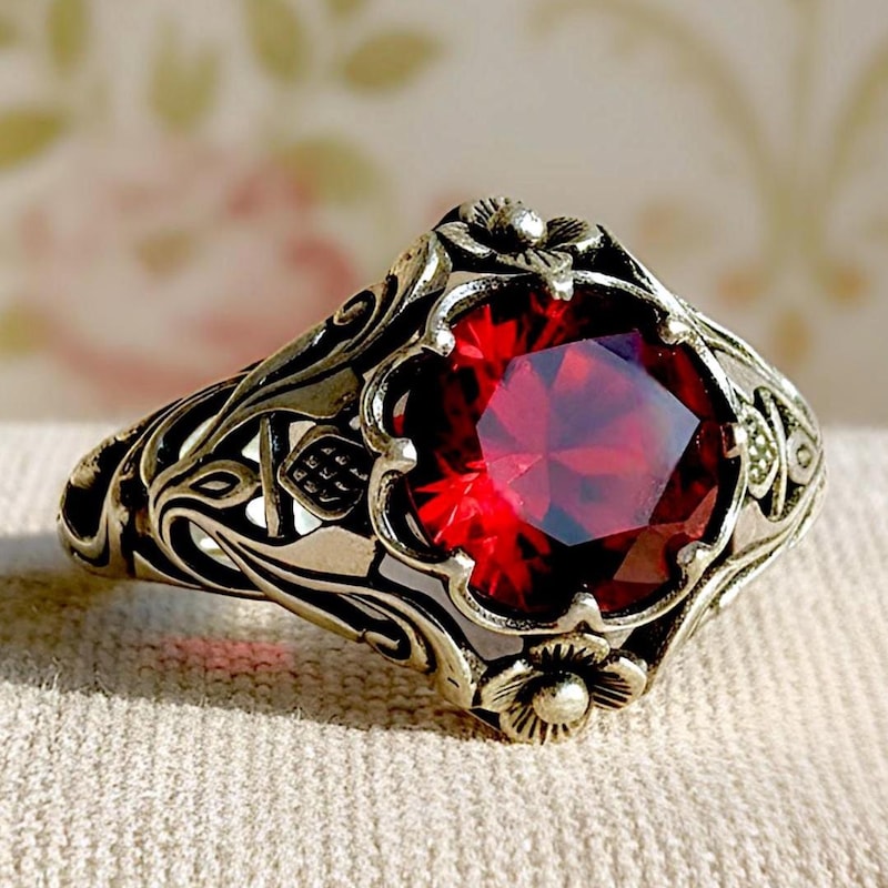 Gold Antique Ring Celtic - Etsy