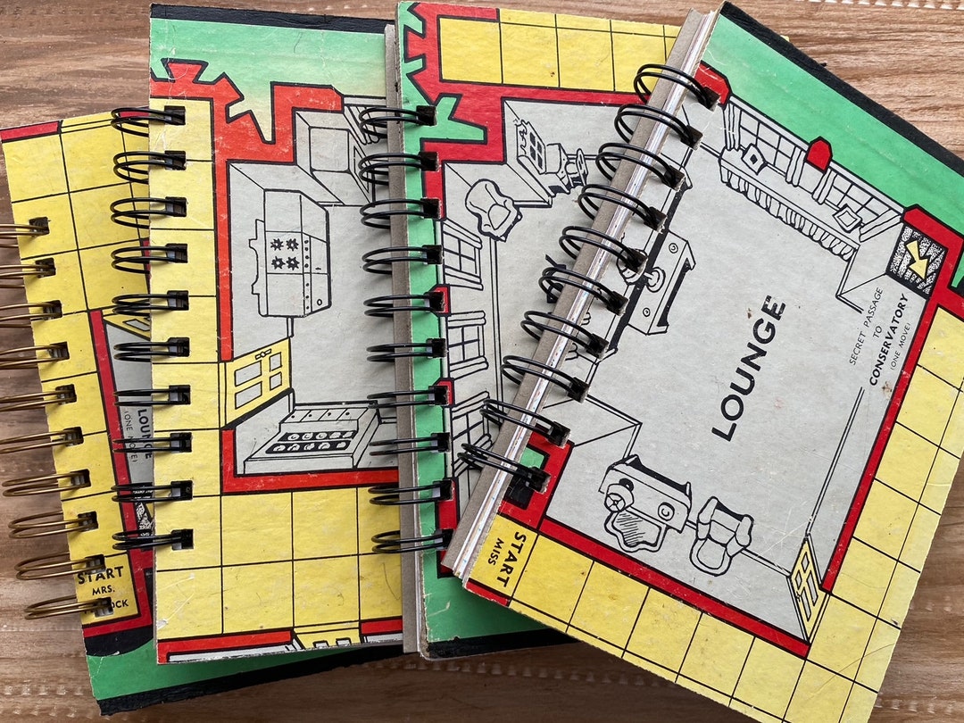 CLUE Game Board Journal Book - Etsy