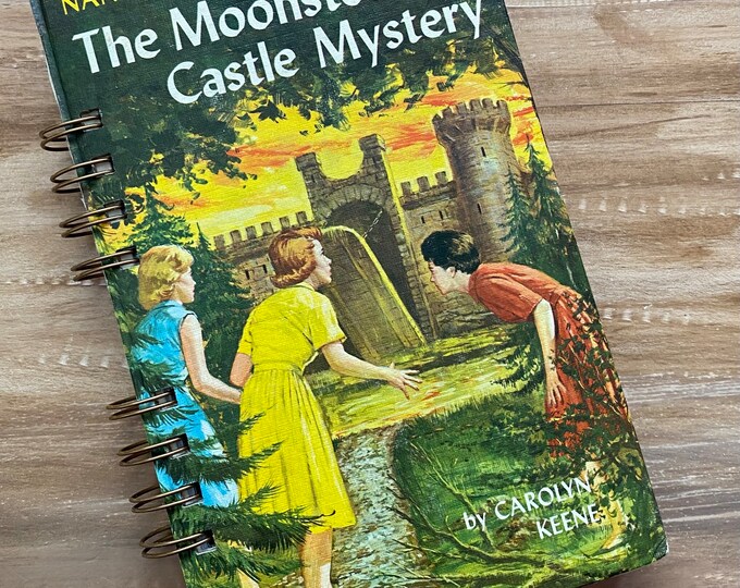 Vintage Mystery Journal Book Nancy Drew the Moonstone Castle Mystery - Etsy