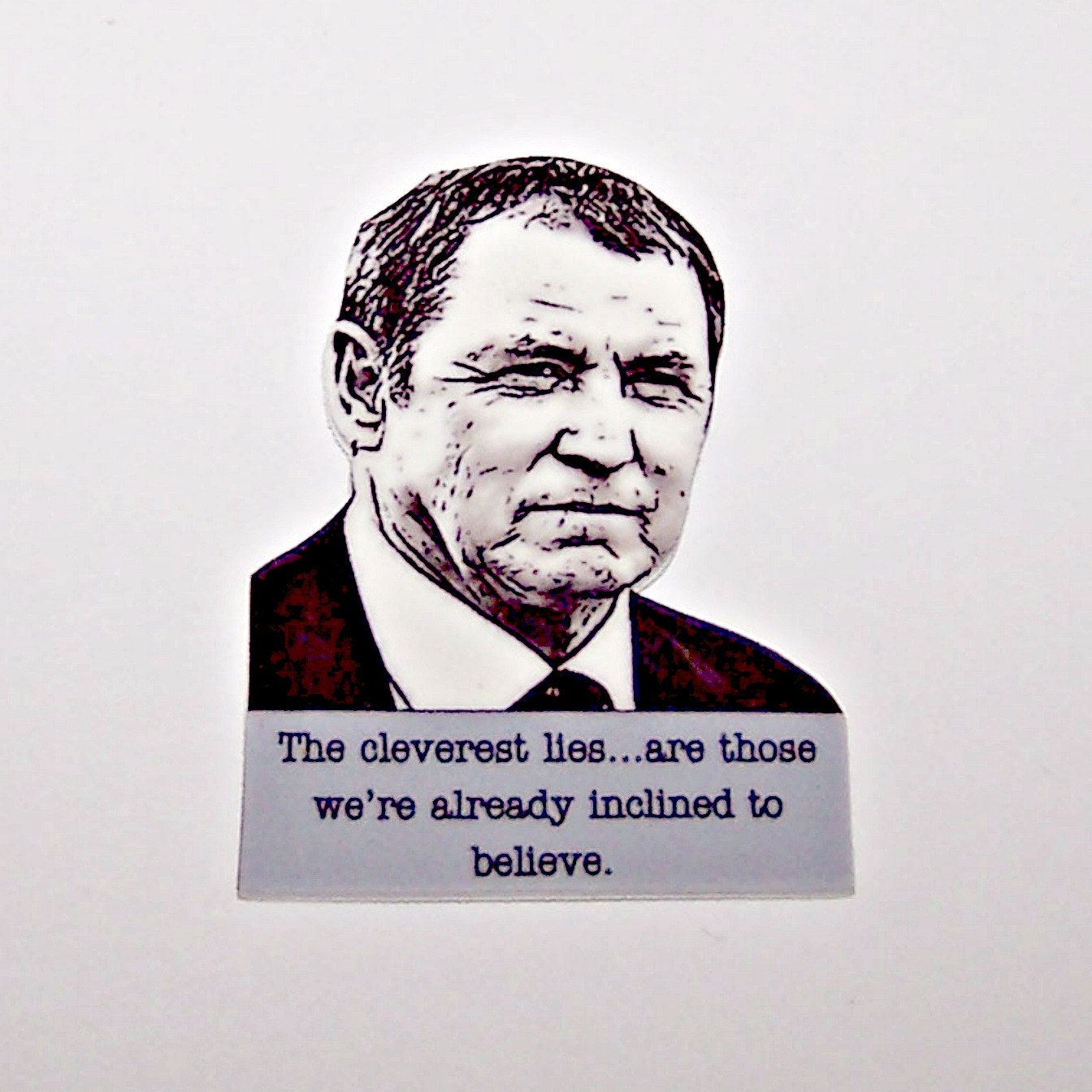 Tom Barnaby MIDSOMER MURDERS Mystery Quote Pin - Etsy