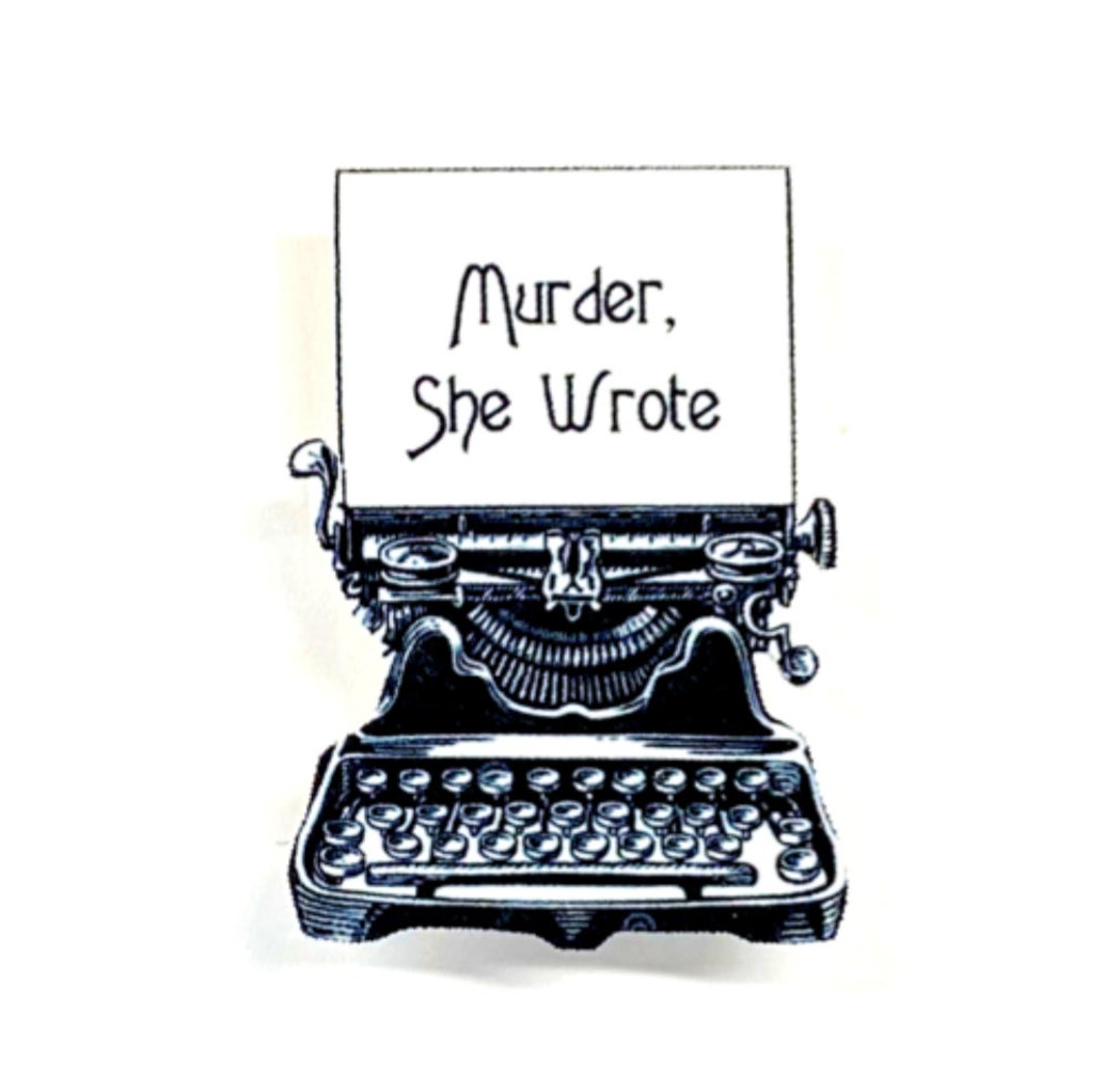 MURDER, SHE WROTE Typewriter Pin - Etsy