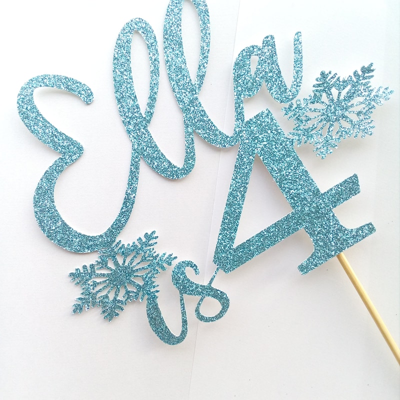 Cake Topper 3 Acrylic - Etsy UK