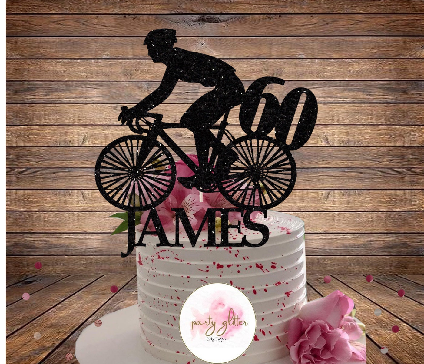Cyclist Cake Topper Custom Cyclist Cake Topper Birthday - Etsy UK