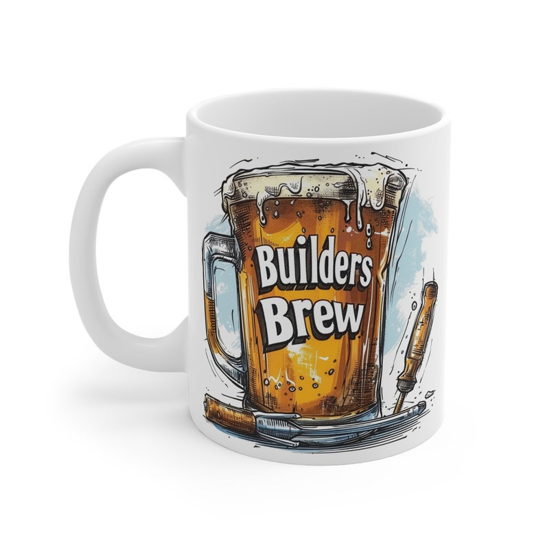 Builders Gift Mug Construction for Him Gift Funny Joke Mug for Workman ...