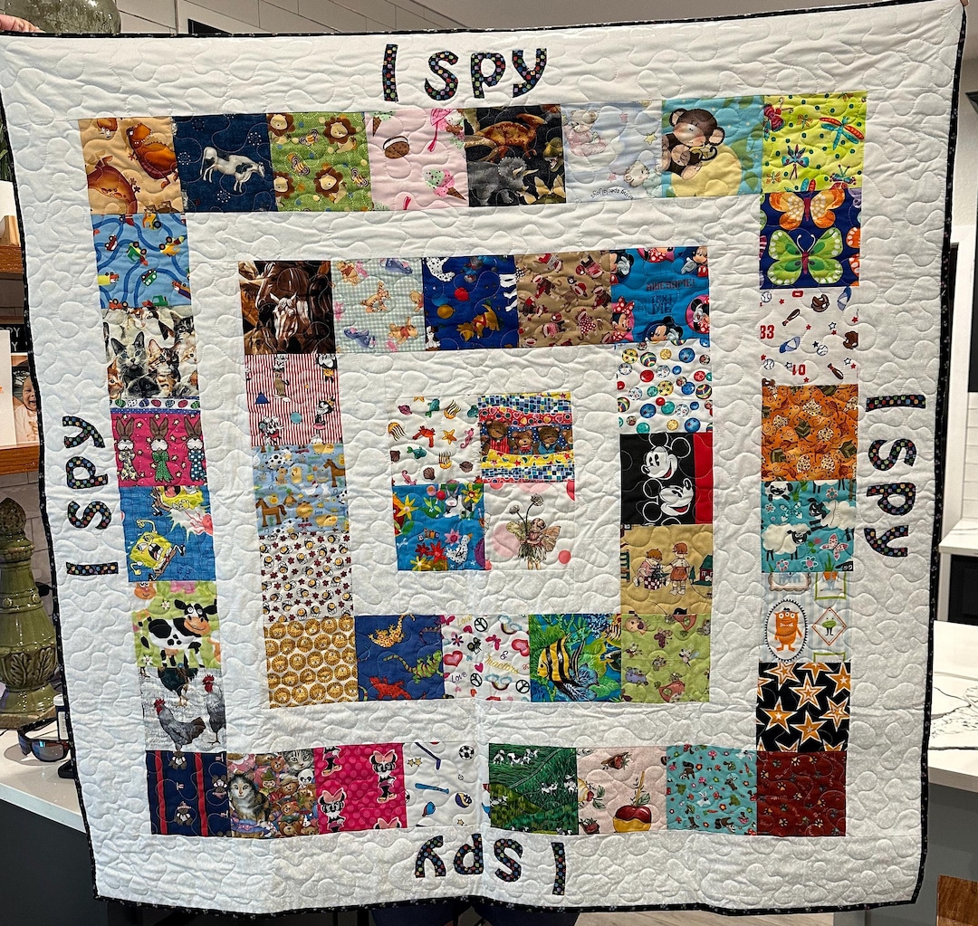 I Spy Quilt - Etsy