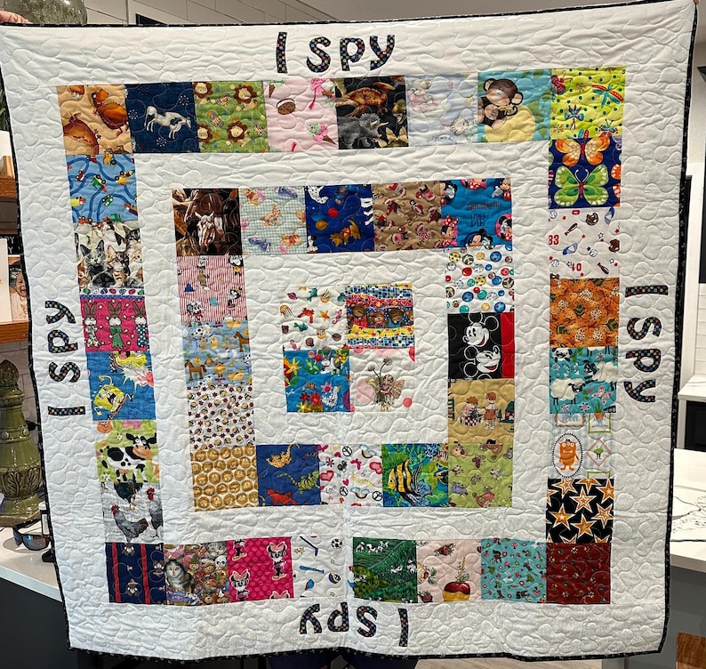 I Spy Quilt - Etsy