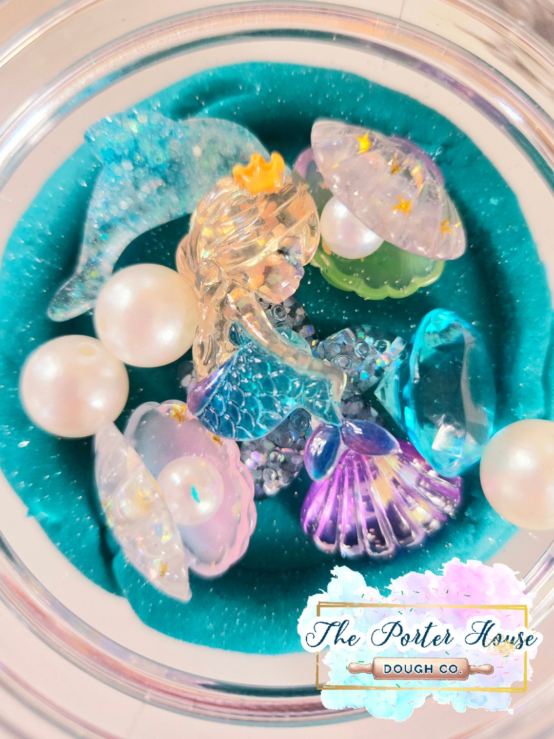 Mermaid Playdough Jar - Etsy