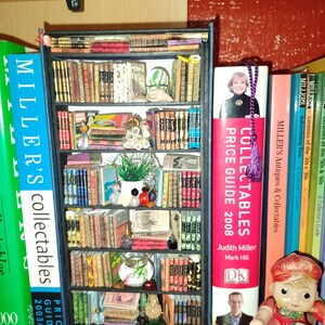 Book Nook Booknook Diorama Miniature Box Room Bookshelf - Etsy