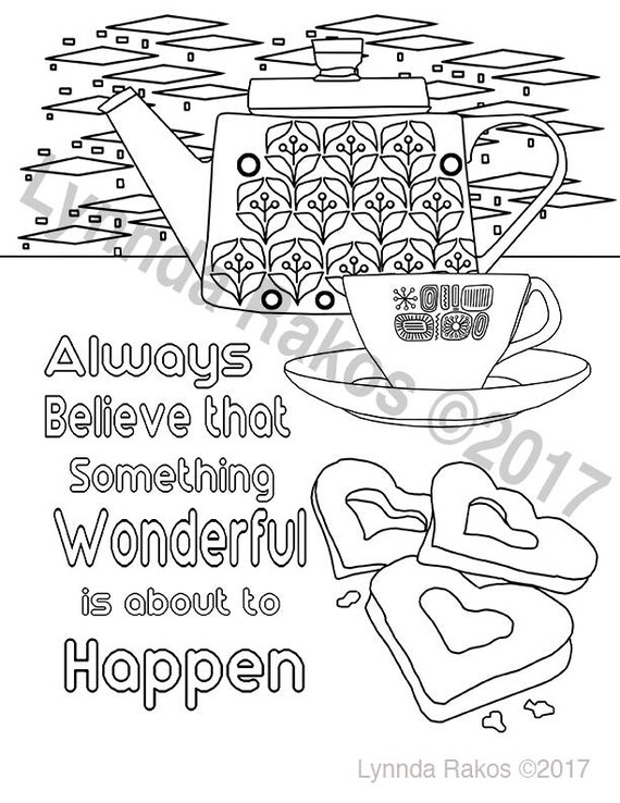 Always Believe Coloring Pages Coloring Pages