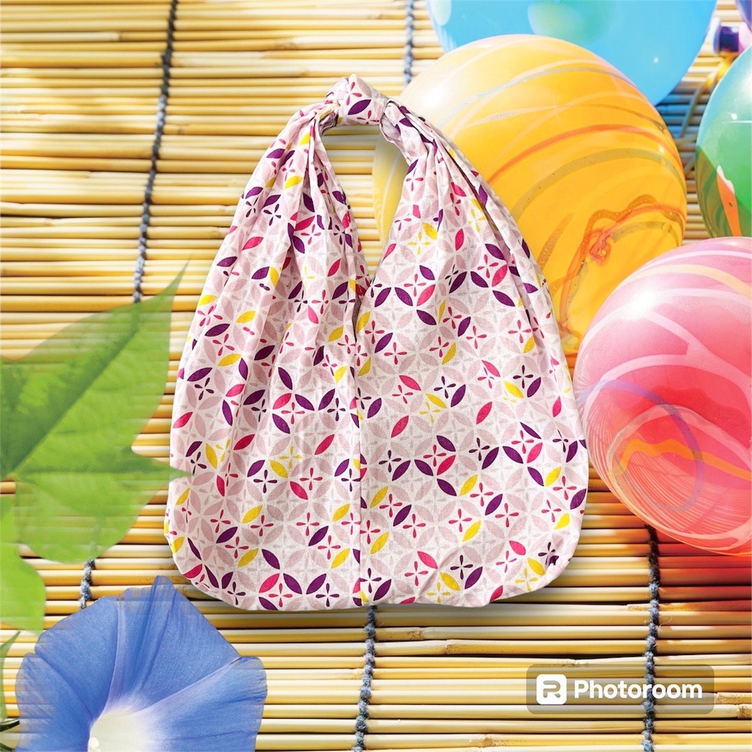 Small Japanese Folded Bag, Origami Bag, Azuma Bag, Triangle Bag - Etsy