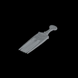 7 3d Stl Combs for Hair Ancient Style Files for 3d Printer Machines ...