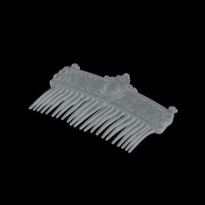 7 3d Stl Combs for Hair Ancient Style Files for 3d Printer Machines ...