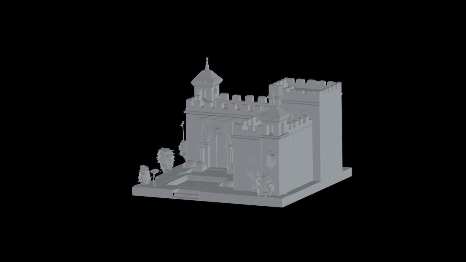5x 3D Stl Castle Models Bundle for 3d Printers | Ancient Civilizations ...