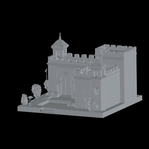 5 3d Stl Castles Ancient Civilization 3d Art Models - Download - Etsy