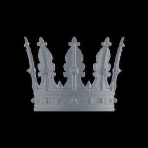 5 Medieval King Crowns 3d Stl Printer Files Collection - Instant ...