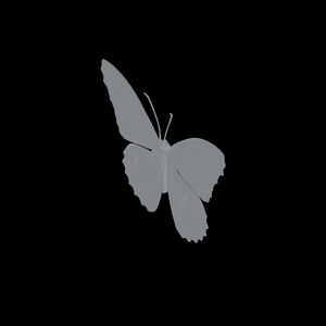 5 3d Realistic Butterflies 3d Stl Files for 3d Printer Machines ...