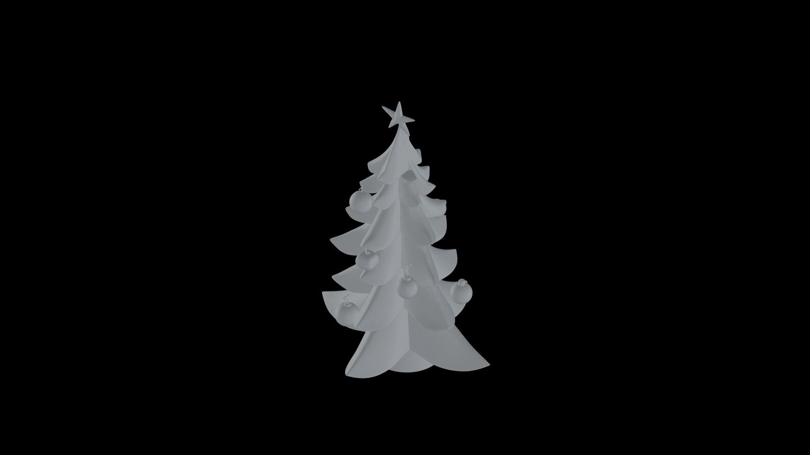 5 3d Stl Christmas Trees Decored for 3d Printer Machines Instant ...