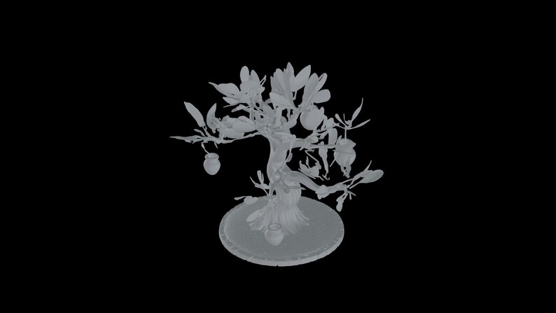 10x Jungle Tree 3D Stl Printer Files | Unique Art, Diorama Models ...