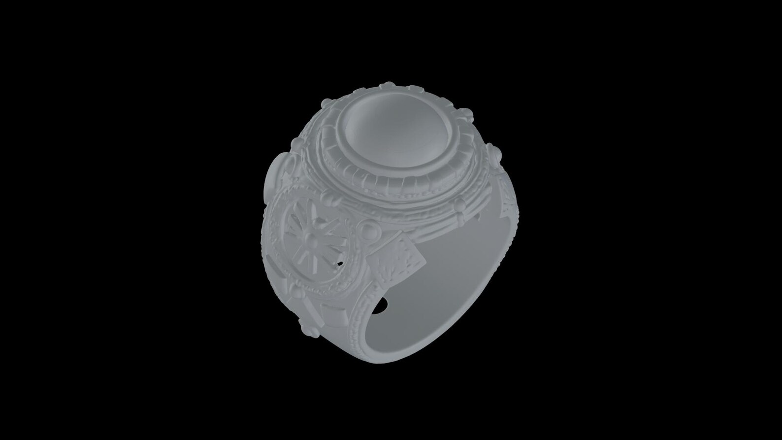 9x Emperor Ring 3d Stl Printer Files | Luxurious Set | Ancient ...