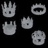 5 Medieval King Crowns 3d Stl Printer Files Collection - Instant ...