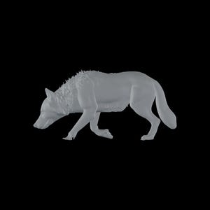 6 Wild Wolf Files for 3d Printers High Quality Nature Sculptures ...