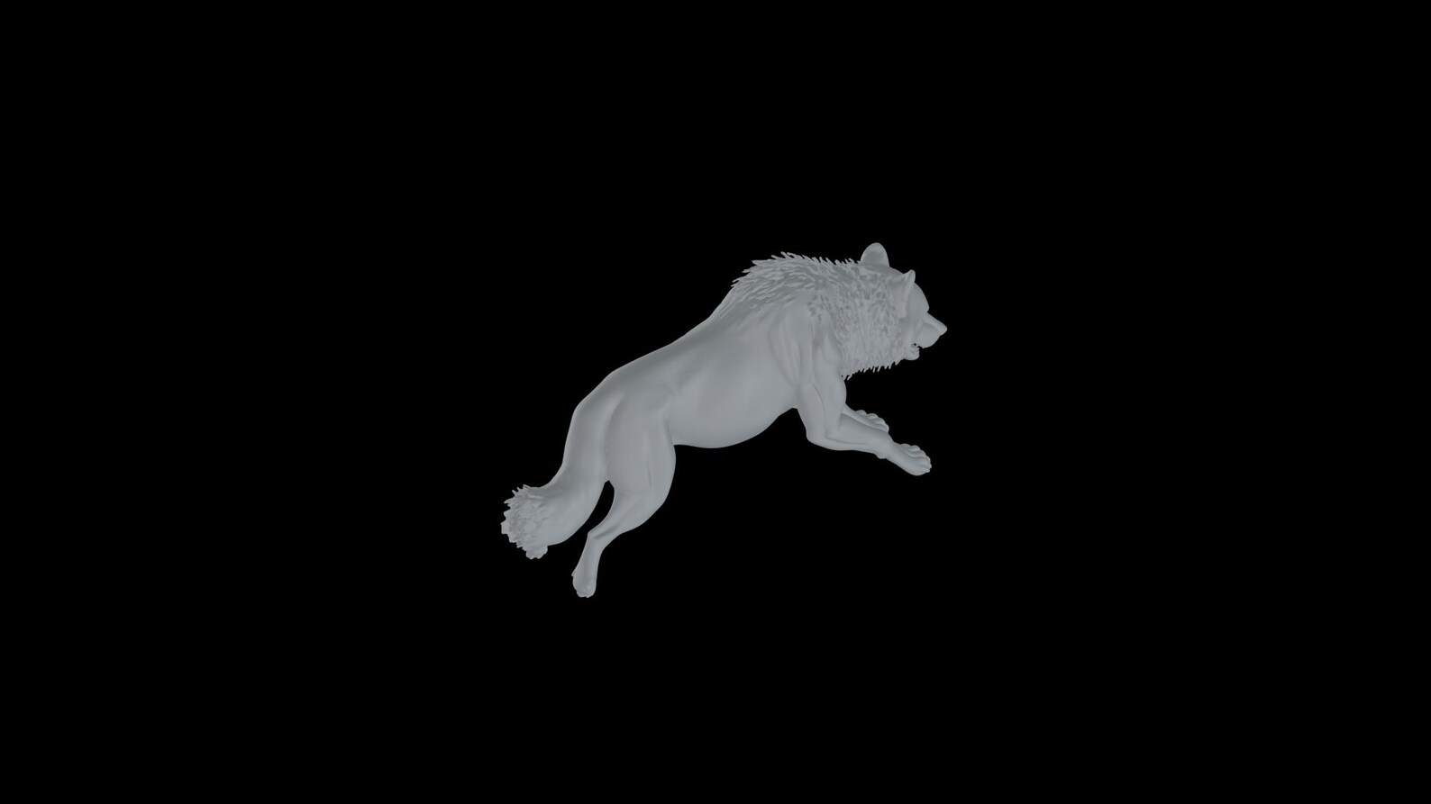 6 Wild Wolf Files for 3d Printers High Quality Nature Sculptures ...