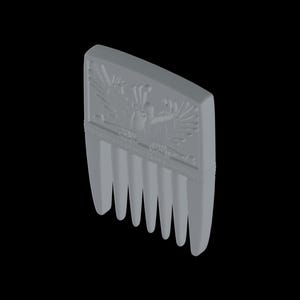 7 3d Stl Combs for Hair Ancient Style Files for 3d Printer Machines ...