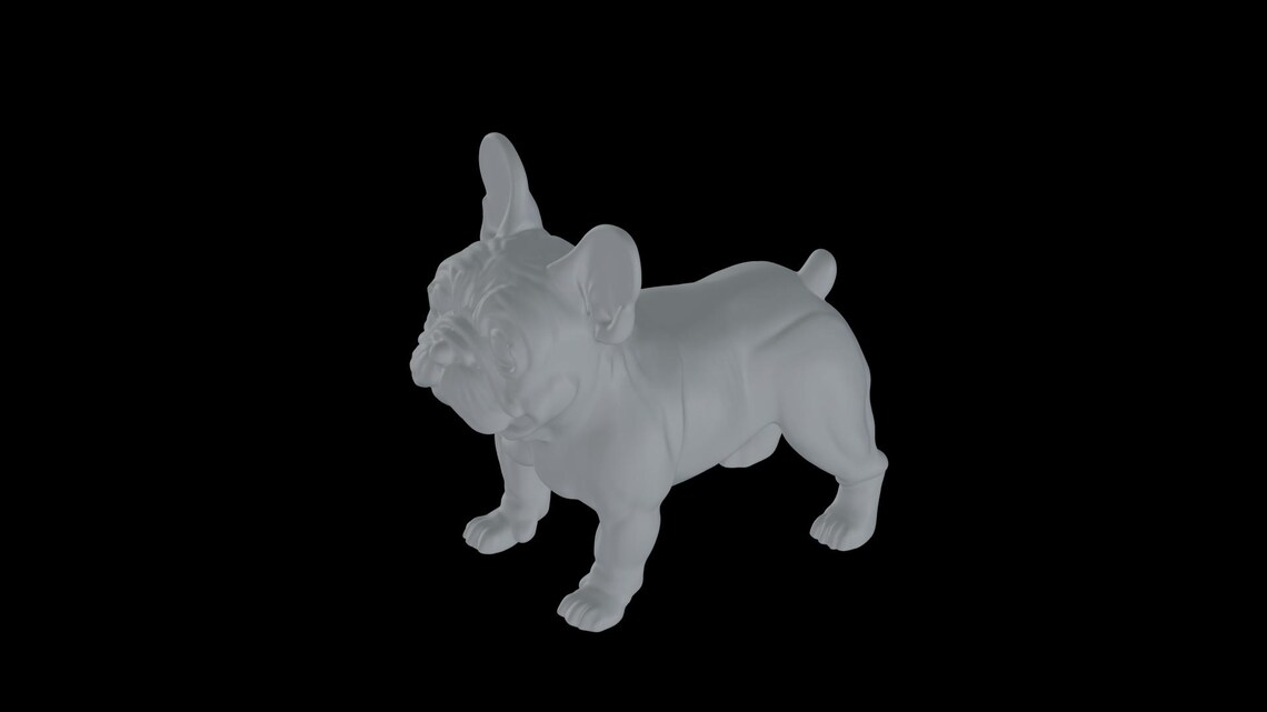 6 Realistic Dog STL Files - Downloadable Models for 3D Printing Instant ...