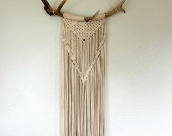 100% Elk Antler Macrame - Etsy