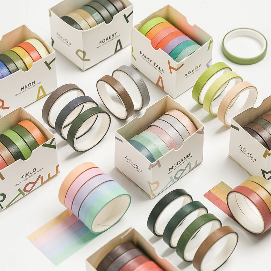 RAL Color Card Series [7 Rolls Set] - Color of the Year - Retro Simple ...